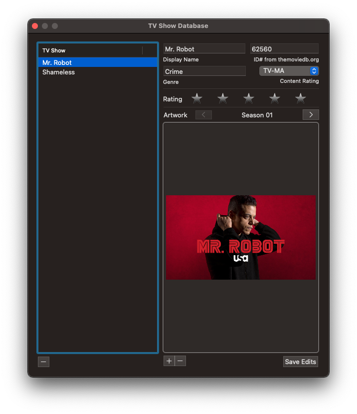 Magic Media Marker - automatically convert and tag TV Shows and Movies